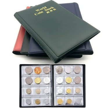 Walbest 120 Pockets Coin Album Book, Penny Collecting Book, Souvenir ...