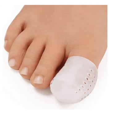 GIXUSIL Big Toe Protector 10Pcs Silicone Gel Toe Cap with Holes ...