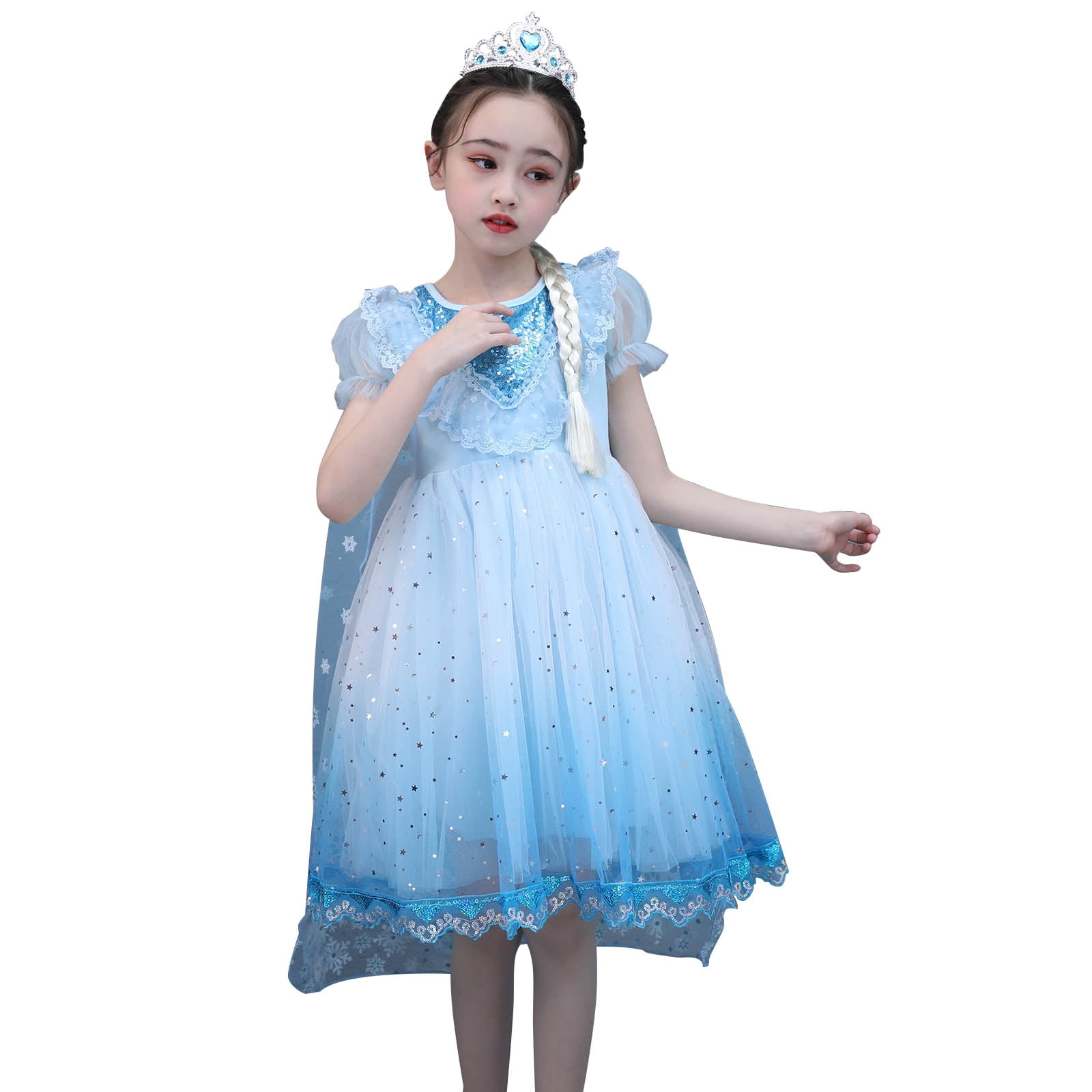 Click here for Kawell Girls Dress Party Dress For Girls Knee Leng... prices