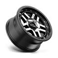 KMC Aluminum Rim KM540 RECON 18X8.5in Satin Black Machined Finish ...