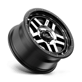 KMC Aluminum Rim KM540 RECON 18X8.5in Satin Black Machined Finish ...