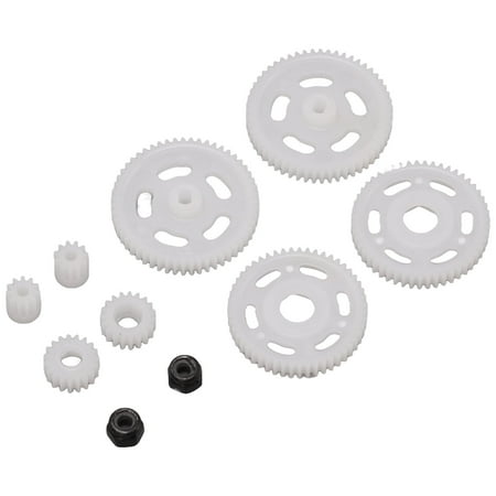 Plastic RC Motor Gear, White Wear Resistant High Performance RC Motor ...
