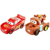 Mattel Disney Pixar Cars Track Talkers Mater, Lightning McQueen Talking ...