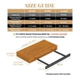 2pcs Floating Shelf Hardware Heavy Duty Hidden Shelf Brackets Support ...