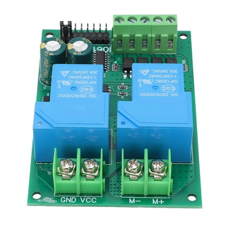 DC Motor Control Board, Easy Wiring 9 Modes Self Locking PCB 30A Motor ...