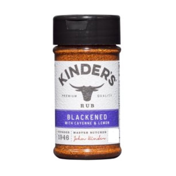 Kinder's Rub Blackened With Cayenne & Lemon, 4.2 Ounce - Pack Of 3 ...