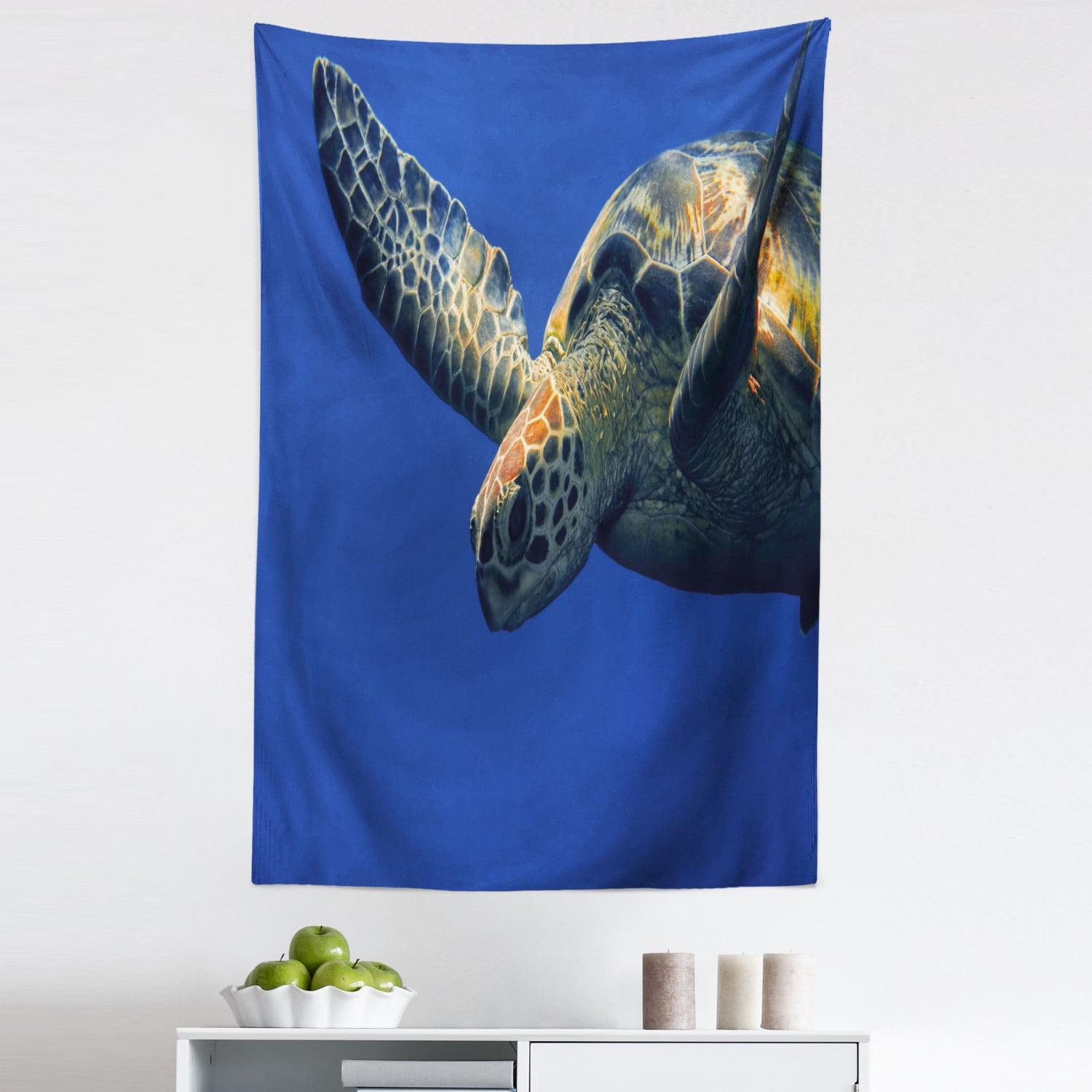 Turtle Tapestry, Close up Photo of Green Turtle at Sipadan Borneo ...