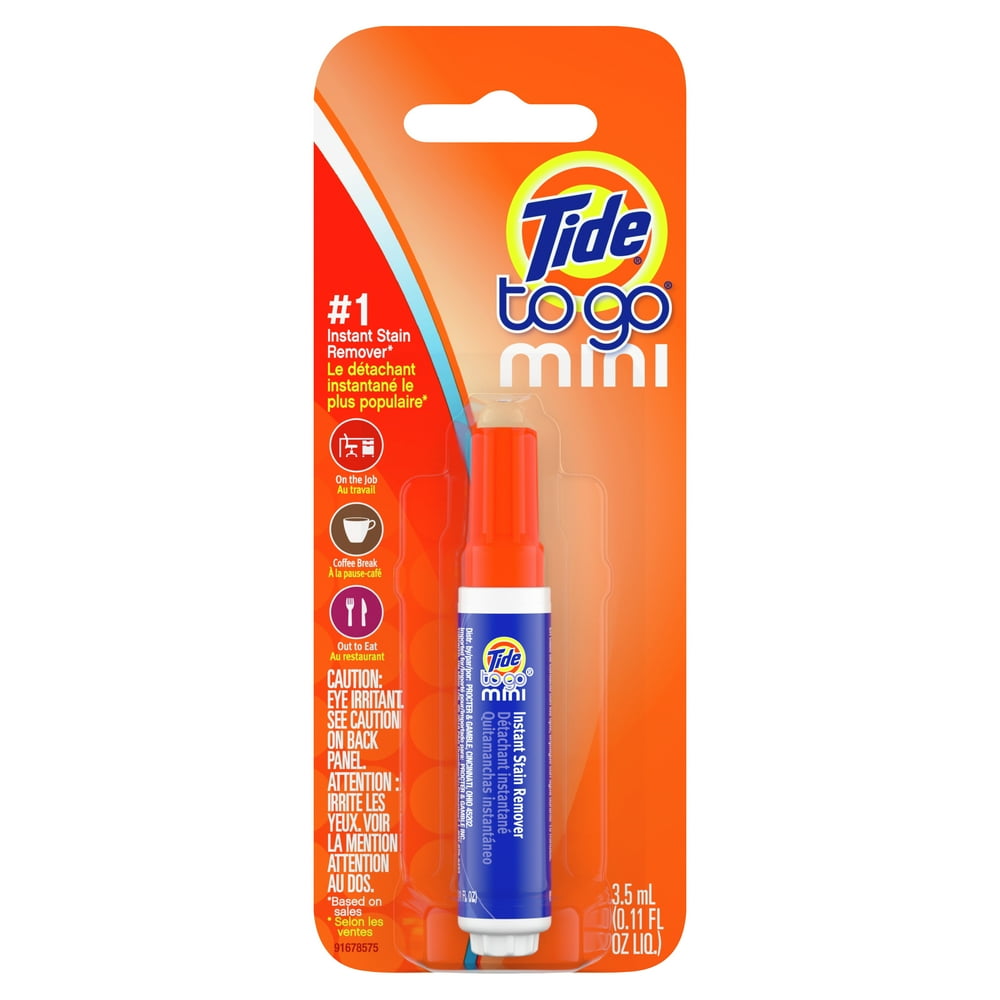 Tide To Go Mini Instant Stain Remover, 1 Count - Walmart.com - Walmart.com