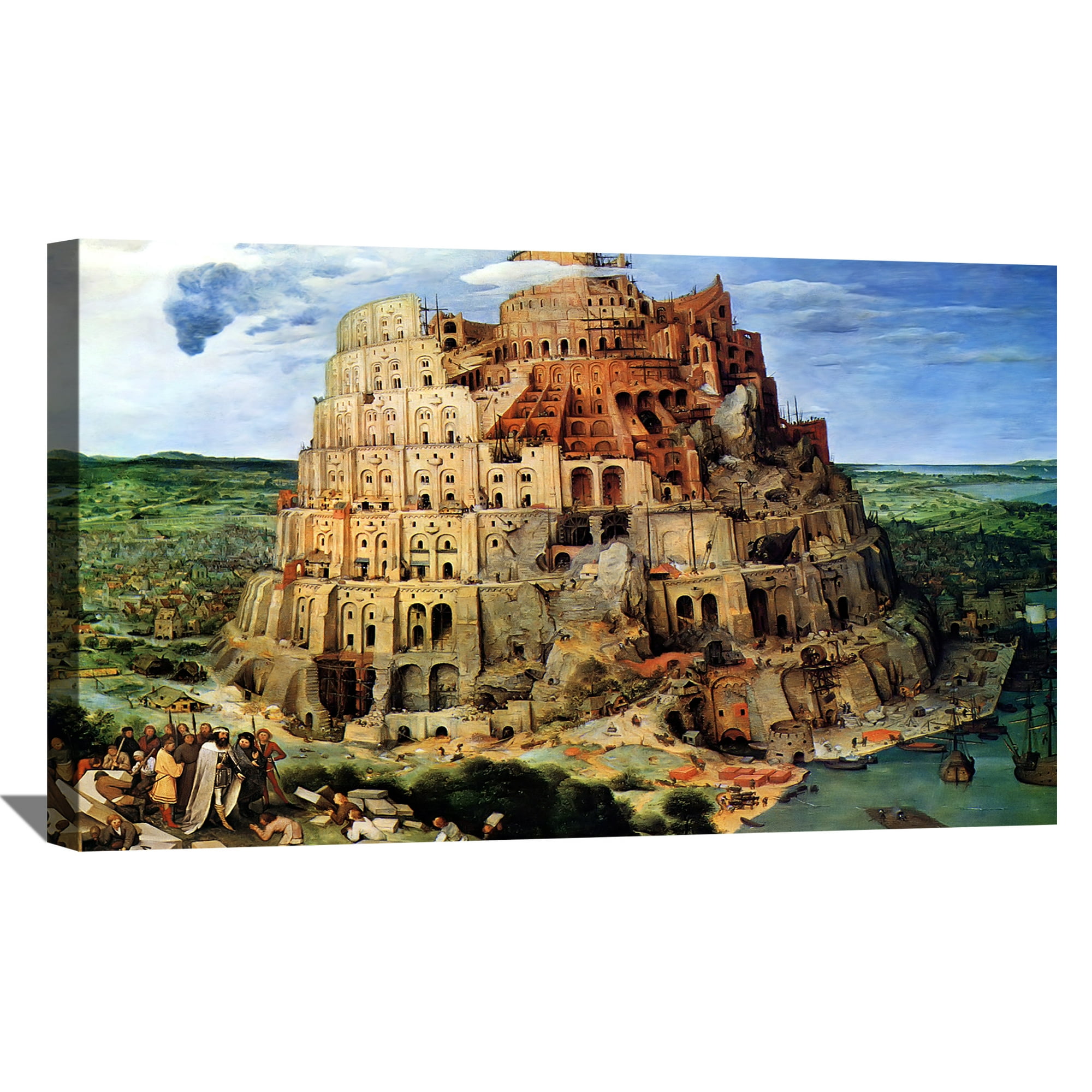 Babel Tower Painting