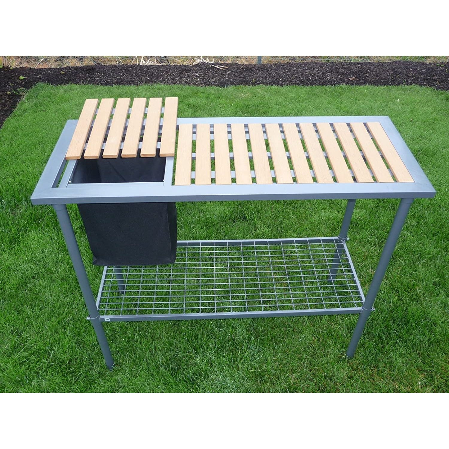 Bench - Weatherguard Garden and Greenhouse Workbench Portable Gardening ...