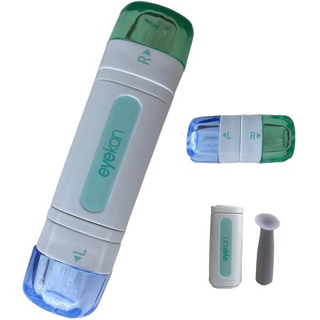 Hard Contact Lens Case With Plunger, Semi-scleral Design Lens Insert ...