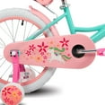 JOYSTAR Unicorn 18inch Girls Bike, Green, DIY Decals, Basket, Doll Seat ...