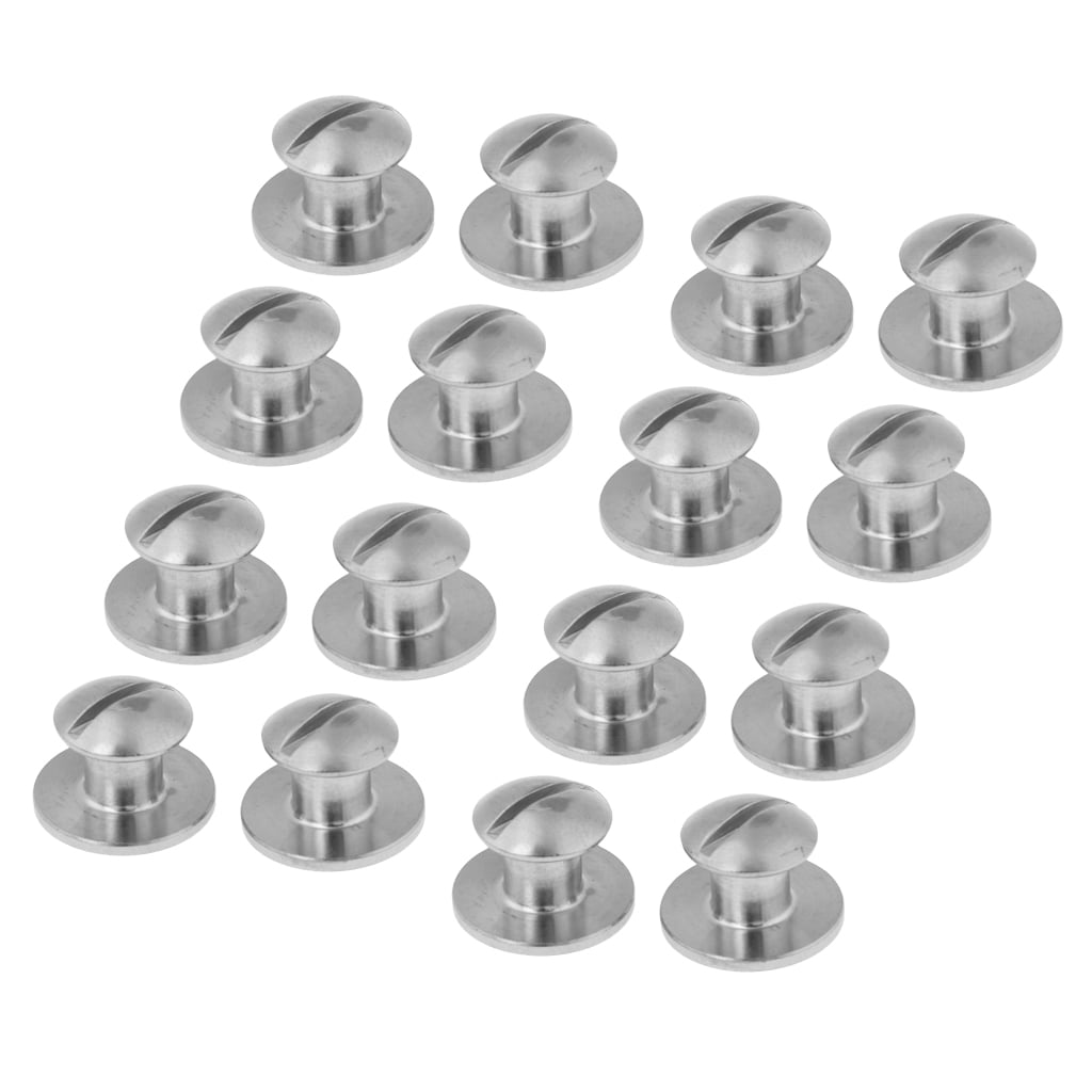16 Packs Tech Scuba Diving BCD Backplate Screws Mounting Hardware ...