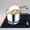 Victorio StoveTop Stainless Steel Popcorn Popper VKP1160 with Gearless ...