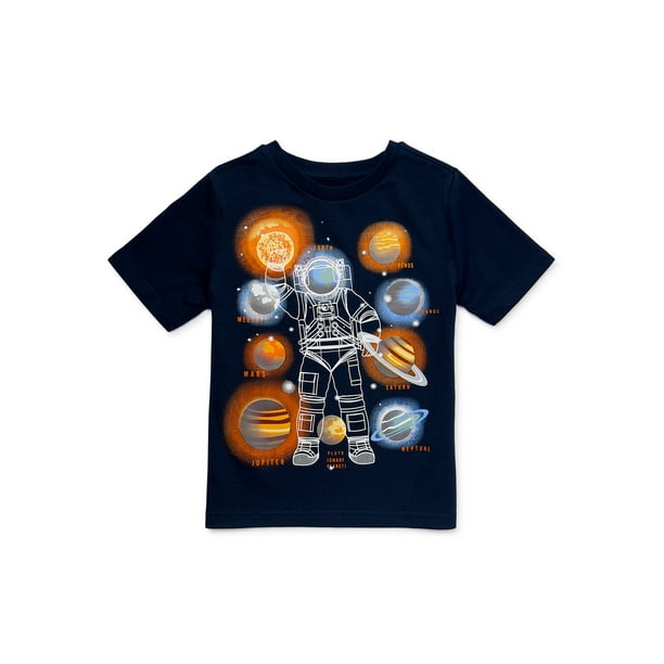 365 Kids Boys Short Sleeve Graphic T-Shirt, Sizes 4-10 - Walmart.com