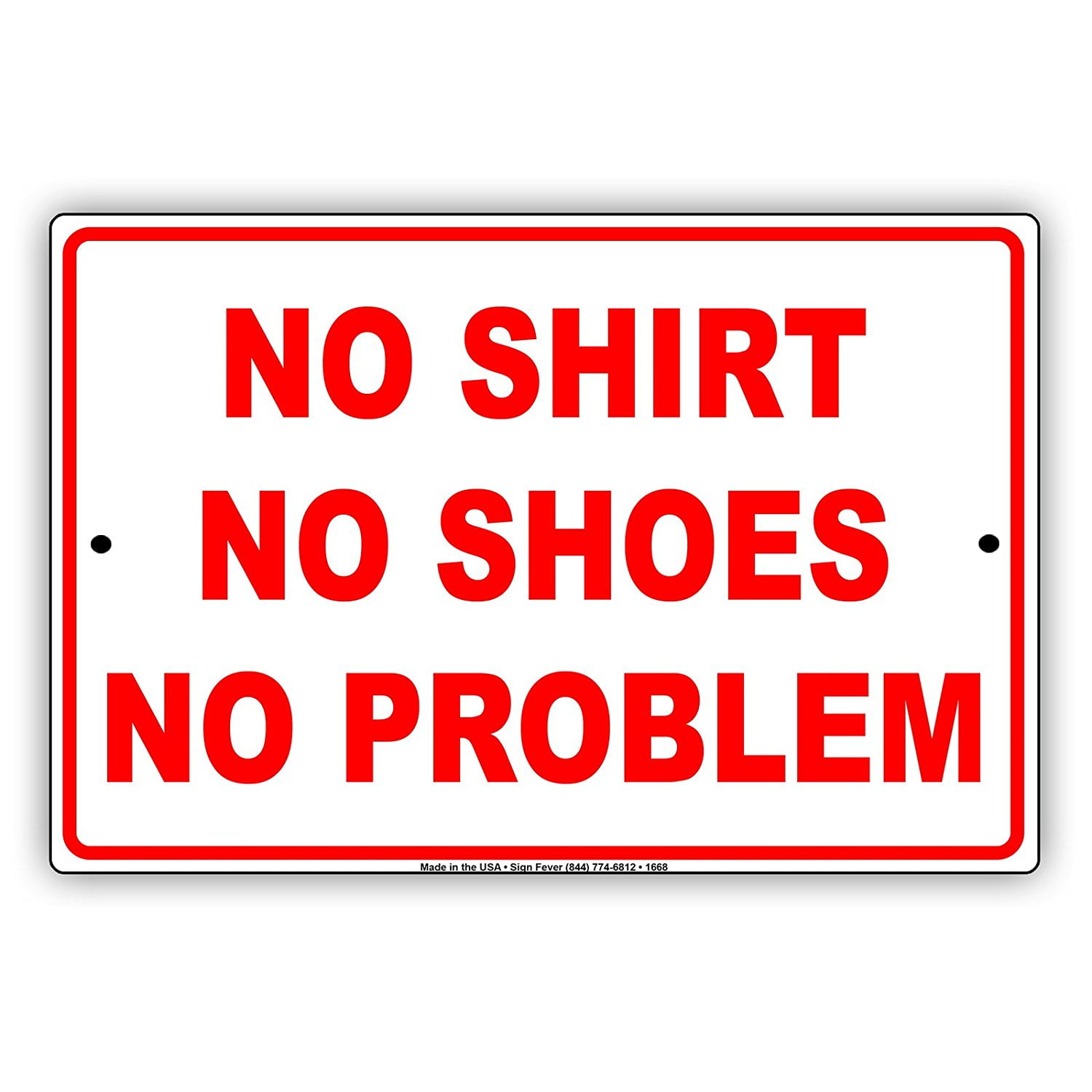 No Problem Sign