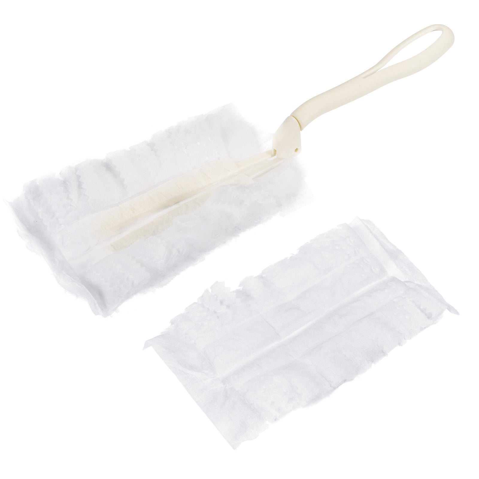 Uxcell Cleaning Duster Dusting Brush with 10 Replacement Pads White ...
