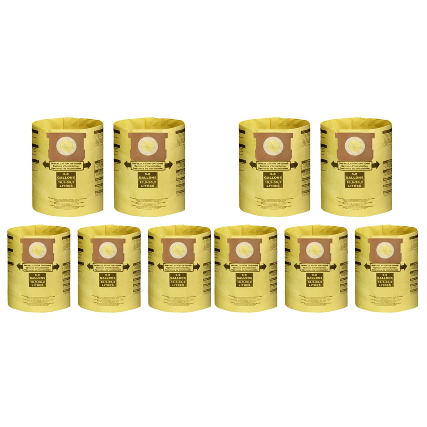 Click here for Unbranded 10 Pack Vacuum Dust Filter Bags For 5-8... prices