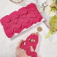 10 Yard Polyester Wavy Fringe Trim Ribbon Wave Bending Lace Trim Deep ...