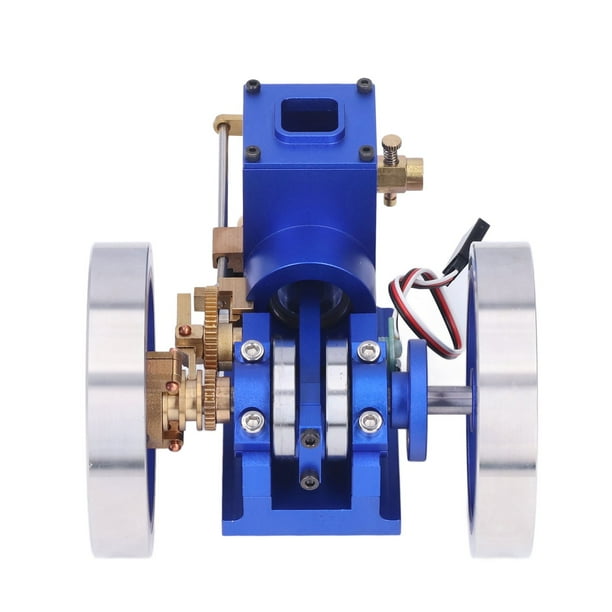 Experimento físico, mini motor de combustión interna, modelo de mini ...