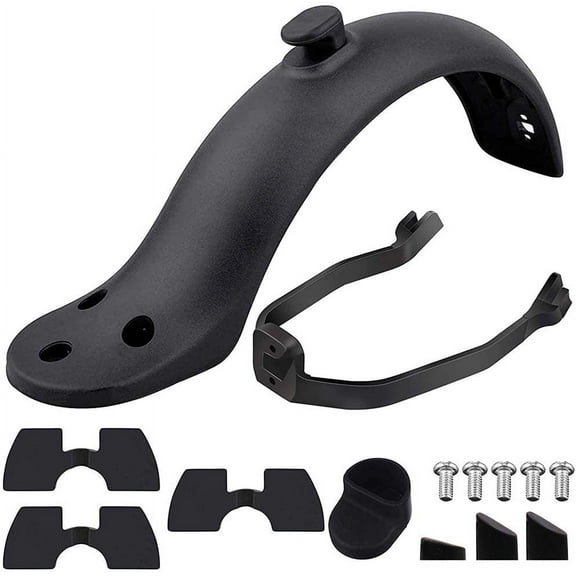 CENL Front Rear Mudguard kit with Bracket Taillight Fishtail for Xiaomi ...