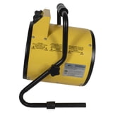1,500 Watt Heavy Duty Electric Portable Utility Heater, Yellow ...