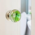 NEXAVKPR Artistic Sphere Door Knob Clear Resin Resistant Ergonomic ...