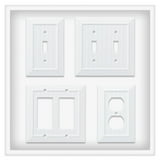 Franklin Brass Classic Beadboard Triple Switch Wall Plate - Walmart.com