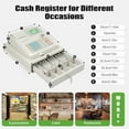 Commercial Electronic Cash Register 48 Keys LED Display Electronic ...