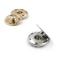50 Sets Sew On Snaps Buttons Metal Snaps Fasteners Press Studs Buttons ...
