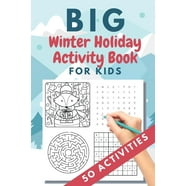 Christmas Activity Book for Kids : A Creative Holiday Coloring pages ...