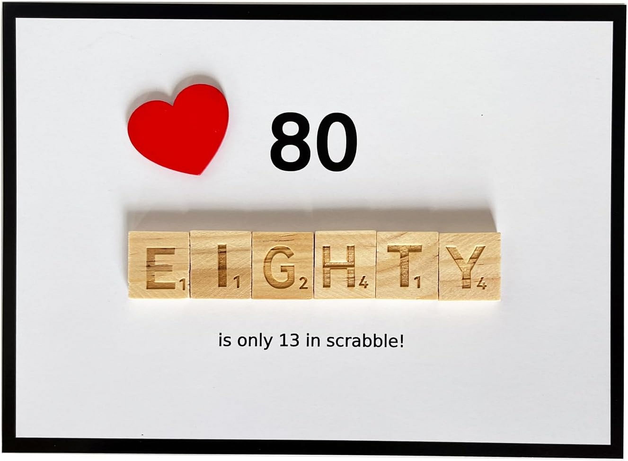 xianyou-80th Birthday Card,80th Birthday Gifts for Women, 80th Birthday ...
