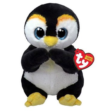 Ty Beanie Baby Bellies - MITCH the River Otter (Plastic Key Clip - 4 ...