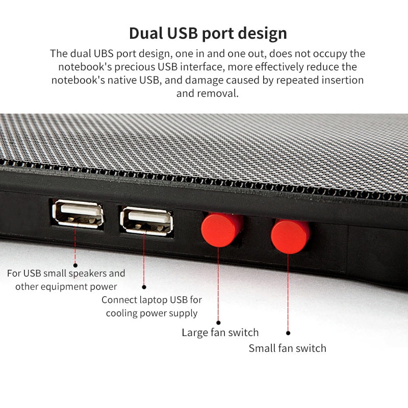 Buy Professional external Laptop Cooling Pad laptop fan laptop stand ...