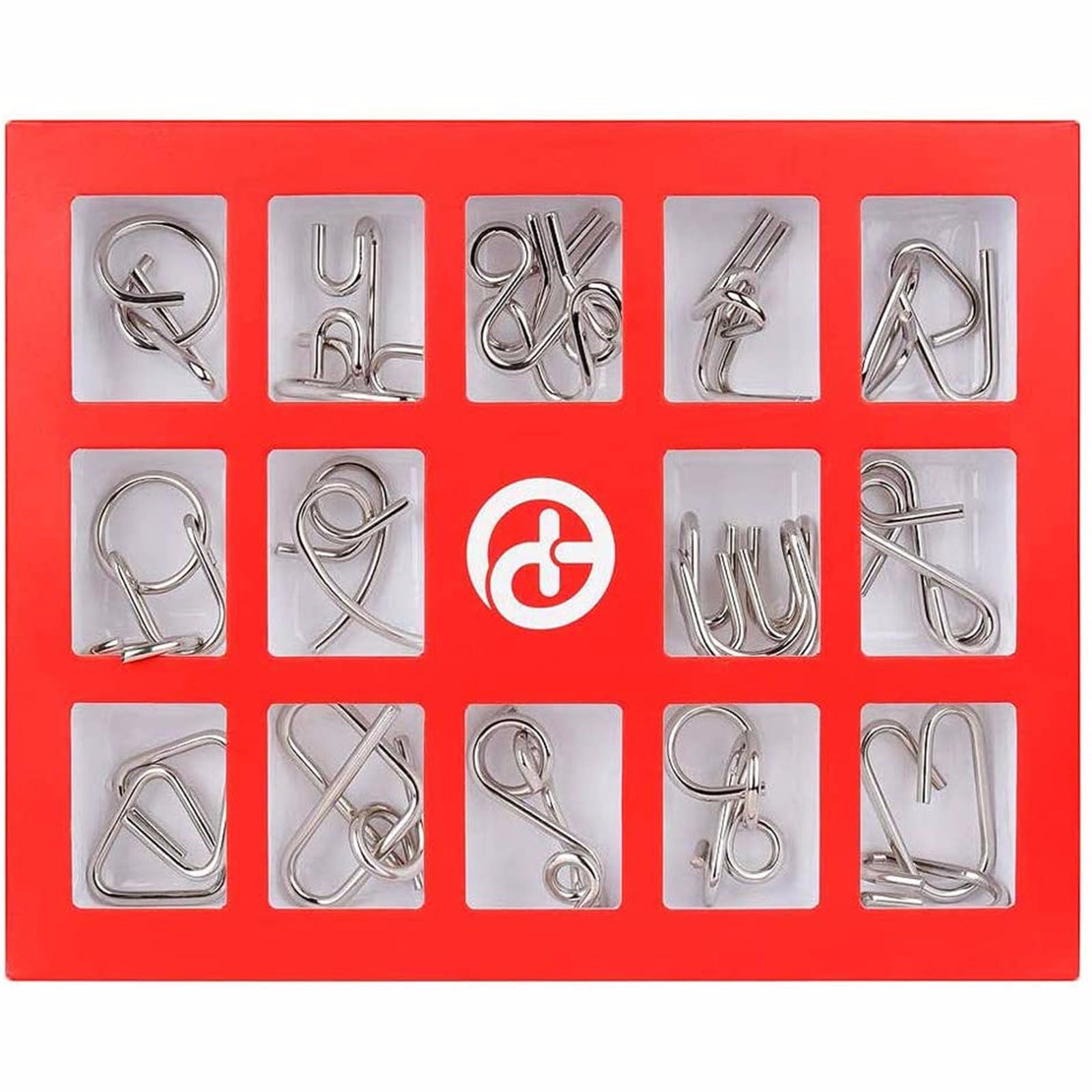 R 5331 Metal Puzzle Untie Ring Buckle Iron Link Unlock Interlock Game r-5331-metal-puzzle-untie-ring-buckle-iron-link-unlock-interlock-game
