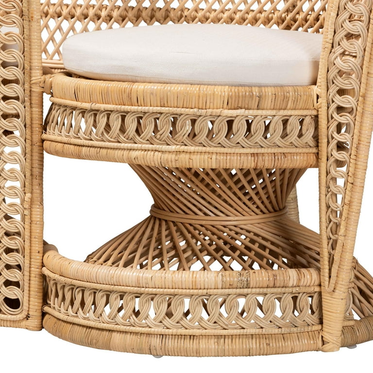 Rattan two seater chair store