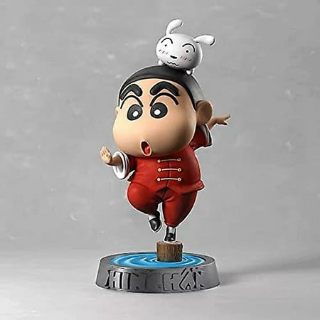 9.5cm Anime Crayon Shin-chan Shinnosuke Nohara Round The World Chinese ...