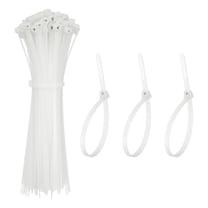 Zip Ties Plastic Cable Ties, Self-Locking Wire Zip Tie 6 Inch with ...