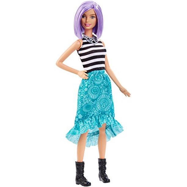 Muñeca Barbie Fashionistas 18 Va-Va-Violeta - Original Barbie Barbie ...