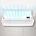 RENACLIPY White Plastic Air Conditioner Vent Deflector for Home with ...