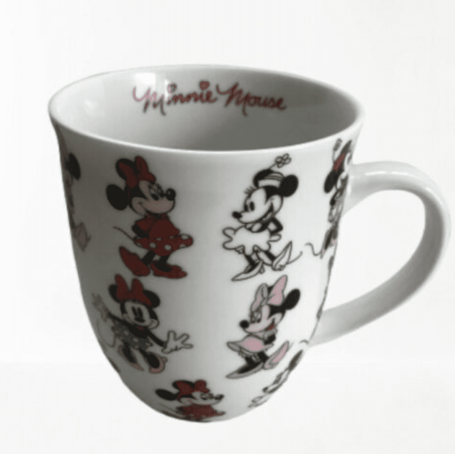Disney Minnie Mouse Mug Porcelain White 16 oz - Walmart.com