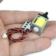 Micro Electric Solenoid Valve DC 12V 2-Way Normally Open Mini Air Water ...
