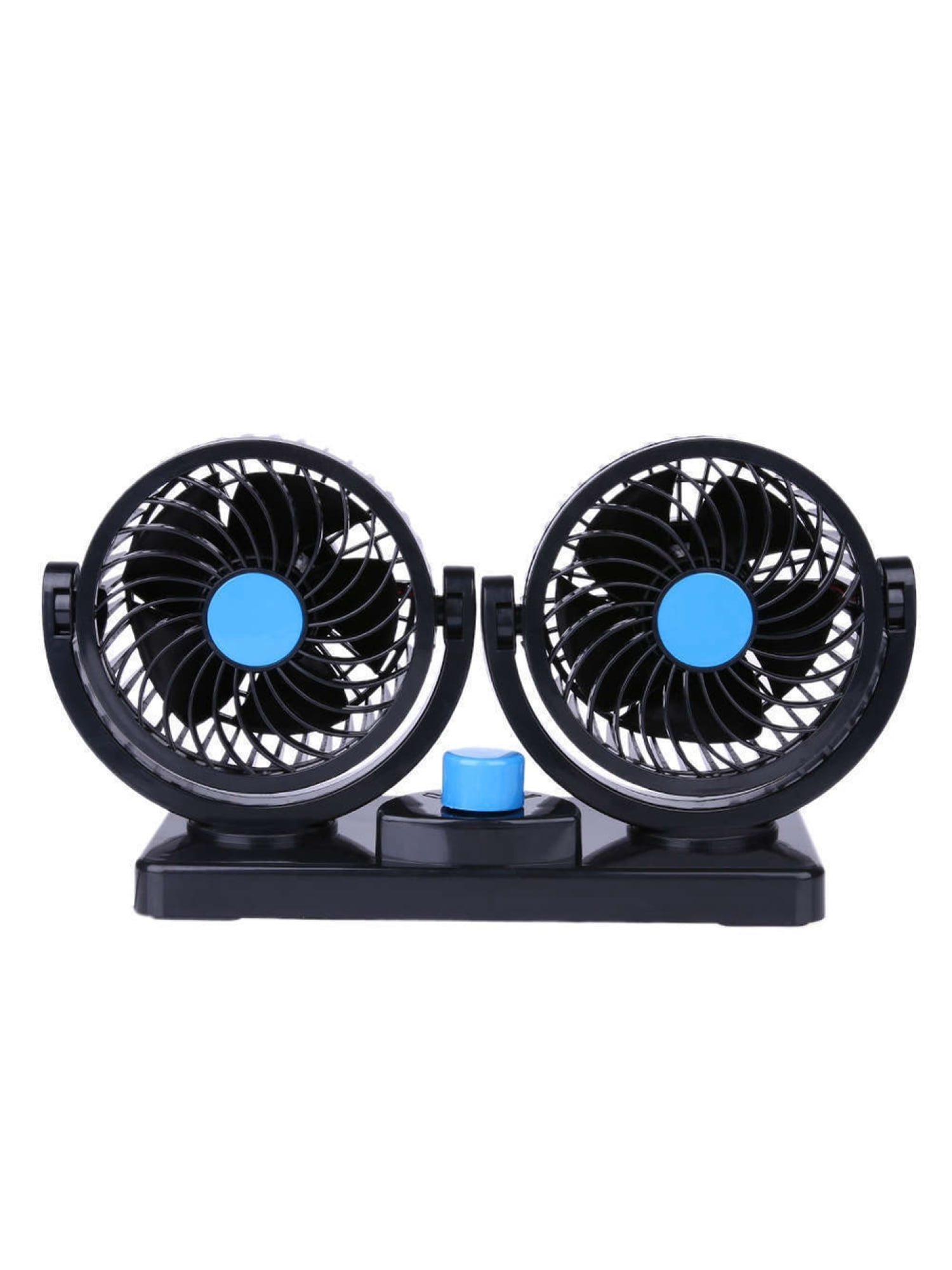 Mini Electric Car Fan 12v 360 Rotating Strong Wind Air Conditioner Low ...