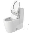 Duravit 2173010001 1.28 GPF Single Flush Elongated Toilet, White ...