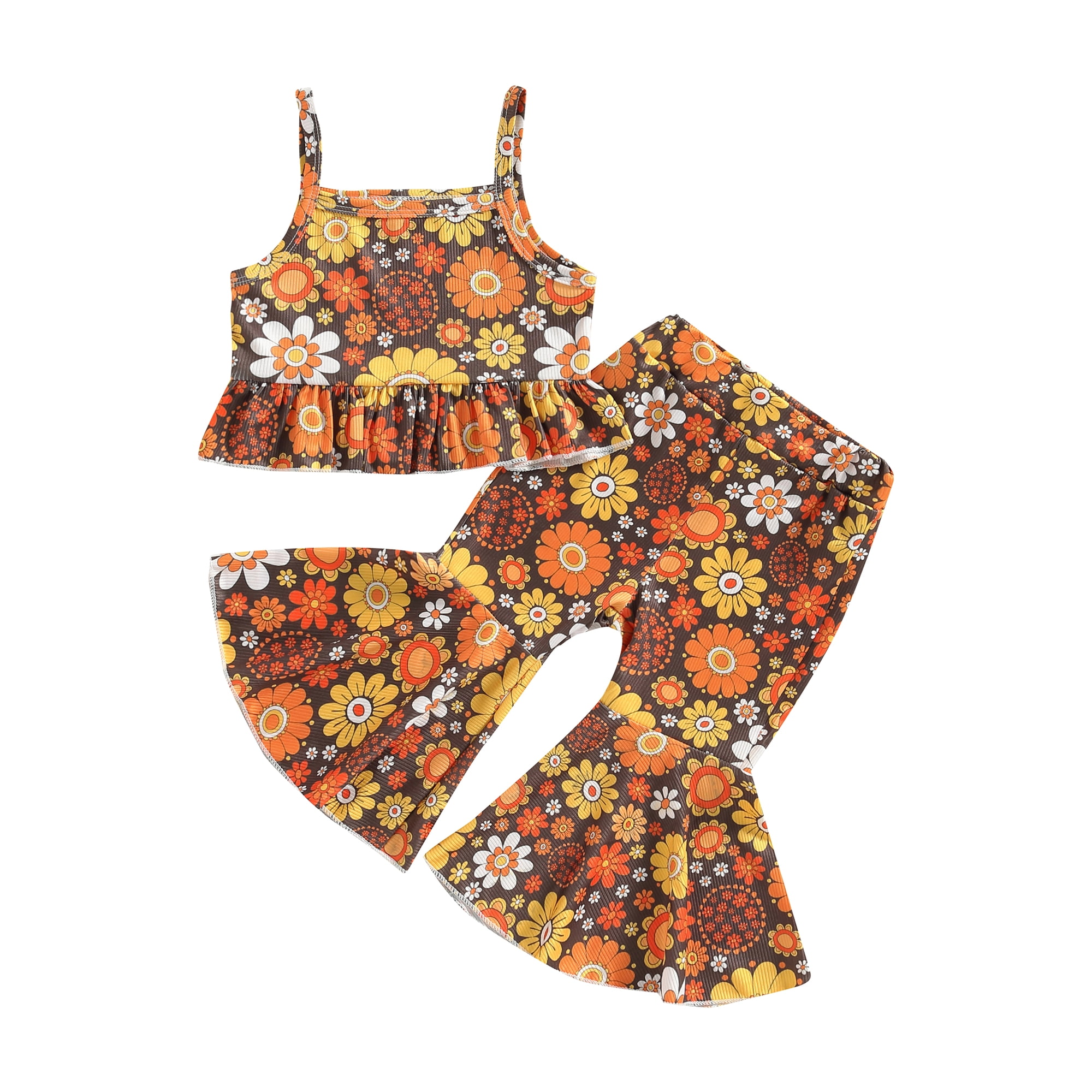 Click here for Kmbangi 2pcs Pants Outfit Sets Sleeveless Backless... prices