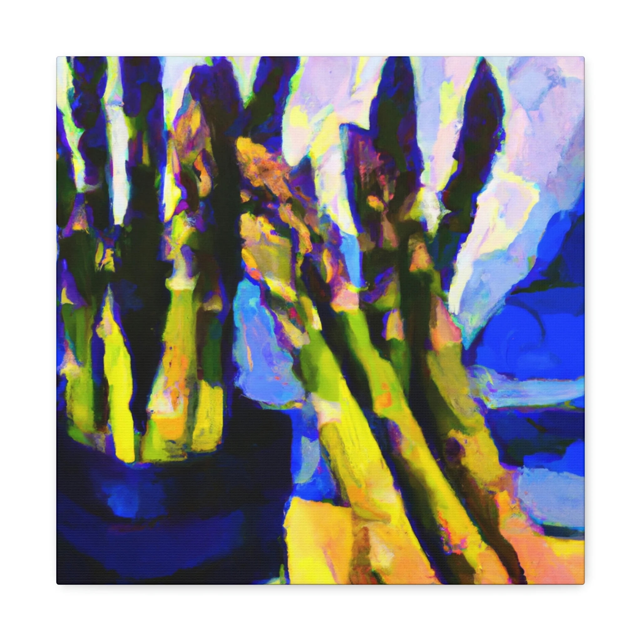 Asparagus in Fauvism - Canvas - Walmart.com