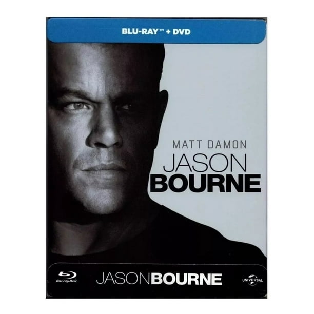 Jason Bourne 2016 Accion Pelicula Steelbook Blu ray Universal Jason ...