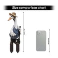 9.8IN Cute Animal Garden Stake Ornaments, 2D Flat Waterproof Acrylic ...