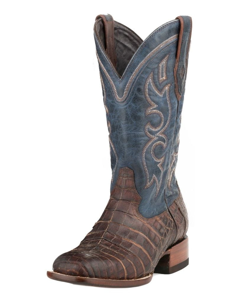 Stetson Western Boots Mens Leather Caiman Tan 12-020-1852-0203 TA ...