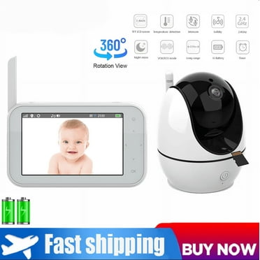 Lollipop Baby Camera with True Crying Detection (Turquoise) Smart baby ...